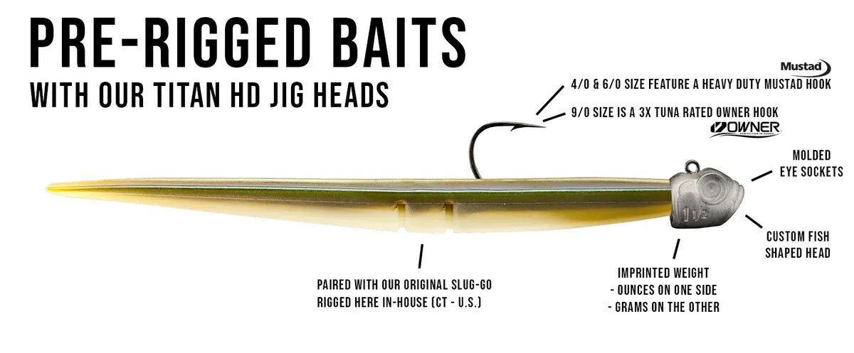 Pre-Rigged Baits - Lunker City