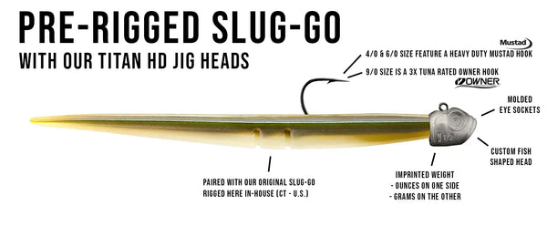 Pre-Rigged Slug-Gos - Lunker City