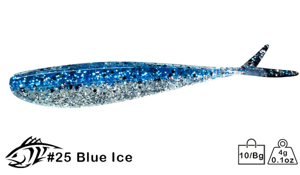 3.5" Fat Fin-S Fish - Lunker City