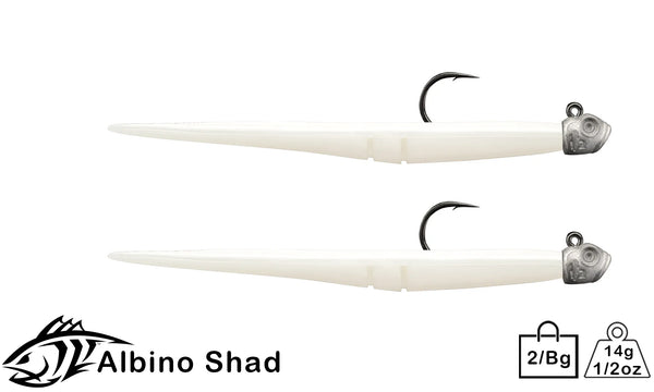 7.5" 1/2oz Pre-Rigged Slug-Go - Lunker City