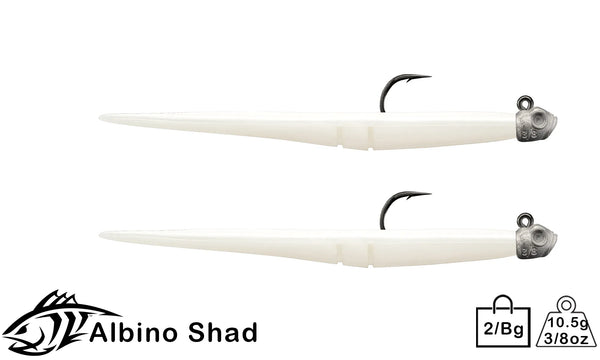 7.5" 3/8oz Pre-Rigged Slug-Go - Lunker City