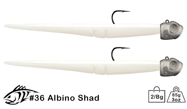 9" 3oz Pre-Rigged Slug-Go - Lunker City